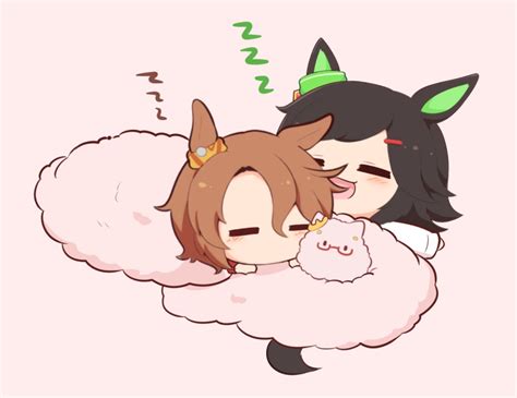 Safebooru 2girls D Animal Ears Biwa Hayahide Umamusume Black Hair