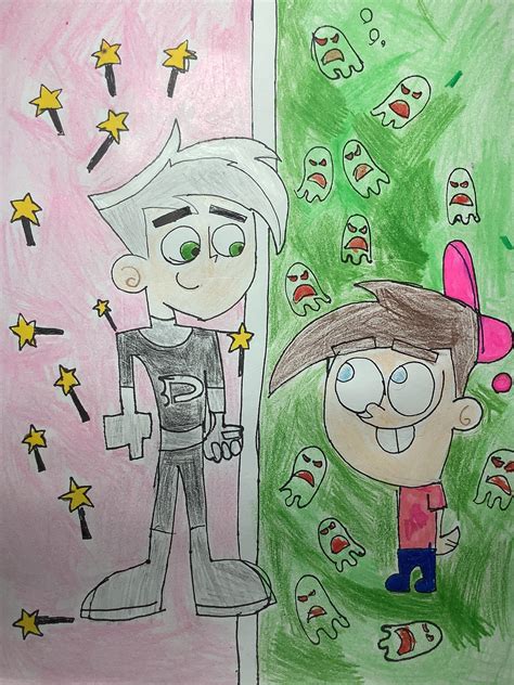 Timmy Turner And Danny Phantom Yaoi Crossover Pairing Timmy Turner X