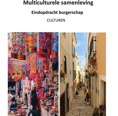 Multiculturele Samenleving Burgerschap On Behance