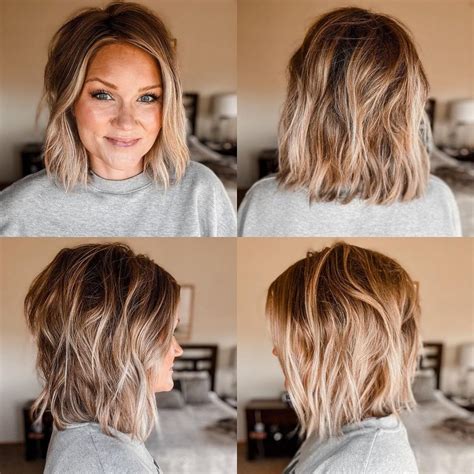 Os cortes de cabelo ondulado médio mais populares em