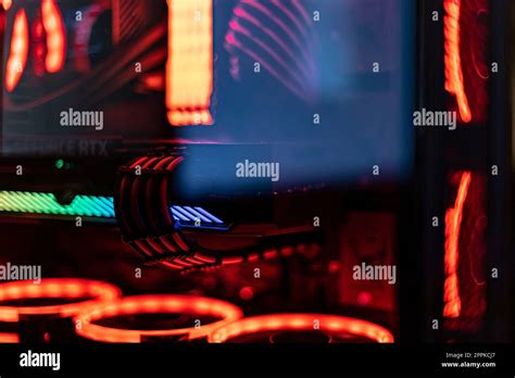 Power Connector Of A GPU Stock Photo Alamy