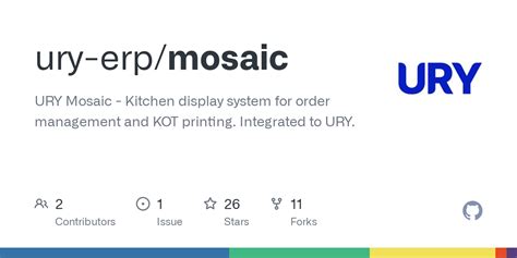 Github Ury Erpmosaic Ury Mosaic Kitchen Display System For Order