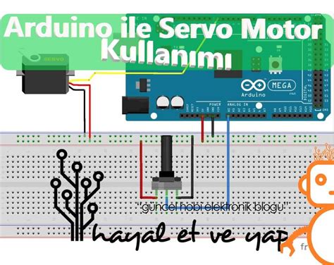 Arduino Ve Potansiyometre Ile Servo Motor Kullanımı Robocombo