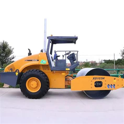 10 Ton Vibratory Road Roller Single Drum Roller And Soil Compactor