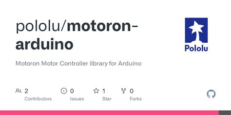 Github Pololu Motoron Arduino Motoron Motor Controller Library For