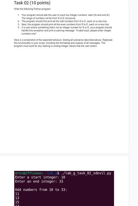 Solved Task 02 10 Points Write The Following Python Chegg