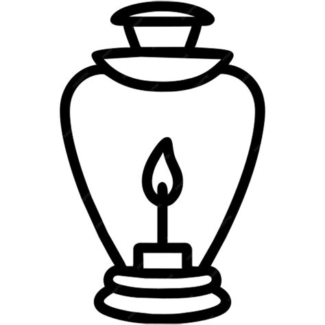 Premium Vector Latern Icon Outline