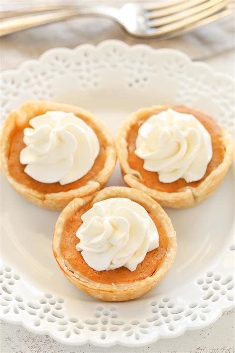 Mini Pumpkin Pies Live Well Bake Often