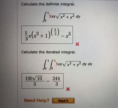 Solved Calculate The Definite Integral Chegg