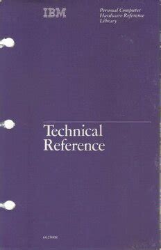 Download IBM PC Technical Reference Manual PDF By IBM