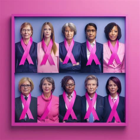 Breast Cancer Awareness Premium Ai Generated Image