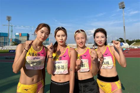 시흥시청 실업육상선수권 女 400mr 2연패 질주