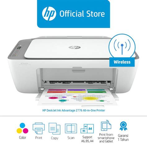 Printer Hp Deksjet Ink Advantage 2776 All In One