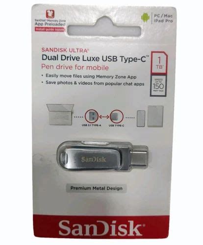 Sandisk Ultra Dual Drive Luxe Usb At Piece Sandisk Usb Pen Drive In Chennai Id