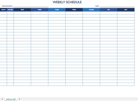 Free Excel Employee Schedule Spreadsheet Fusefer