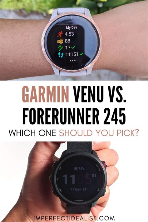 Here S An In Depth Comparison Of The Garmin Venu Vs Forerunner Plus Advice On Which One To