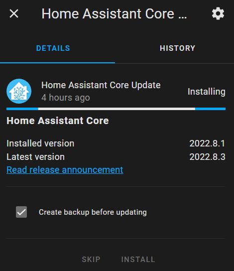Unable To Update Ha Core And Addons · Issue 2052 · Home Assistantoperating System · Github