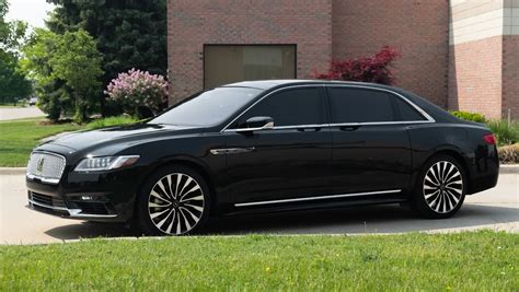Black Lincoln Coupe Lincoln Continental Town Car Rd Classics