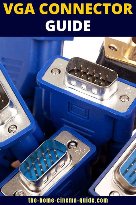 Vga Connector Guide The Port And Cable Explained