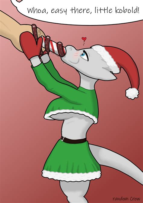 Christmas Kobold By Randomcrow On Newgrounds