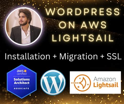 setup or migrate wordpress on aws lightsail with free ssl by