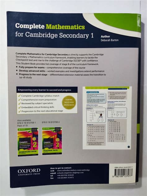 Cambridge Mathematics Textbook