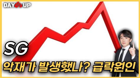 Sg 주가전망 갑작스러운 급락 걱정하지 않아도 됩니다 이유는 이것 Youtube