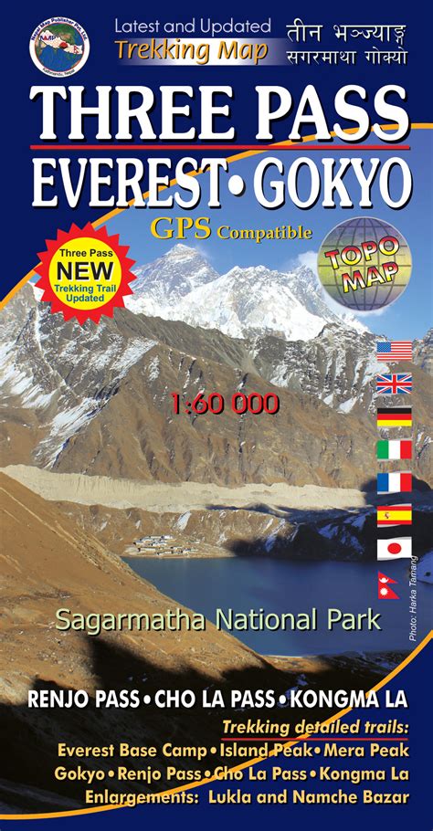 Three Pass Trekking Map