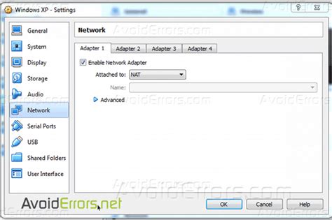 Fix No Internet Access On Virtualbox Windows Xp Avoiderrors