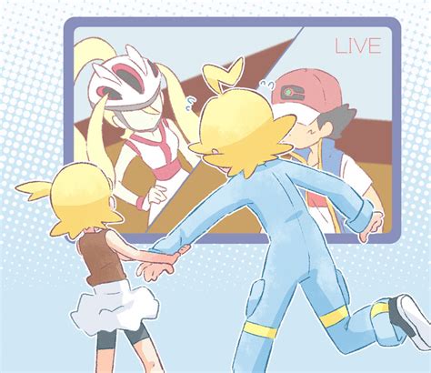 Ash Ketchum Bonnie Clemont And Korrina Pokemon And More Drawn By