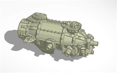 3d Design Bfg Ork Kroiseur Léger Tinkercad