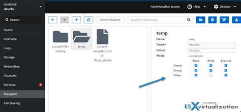 How To Install Cockpit Navigator Linux File Manager ESX Virtualization