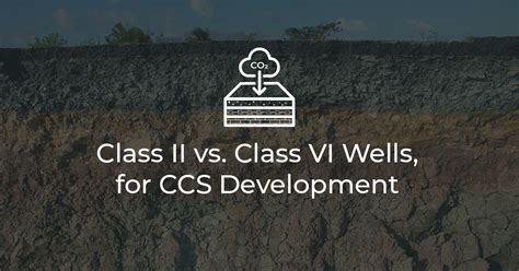 Class Ii Vs Class Vi Wells For Ccs Development