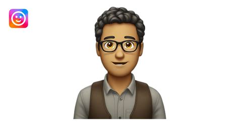 Nerd Guy With Glasses Emoji Ai Emoji Generator