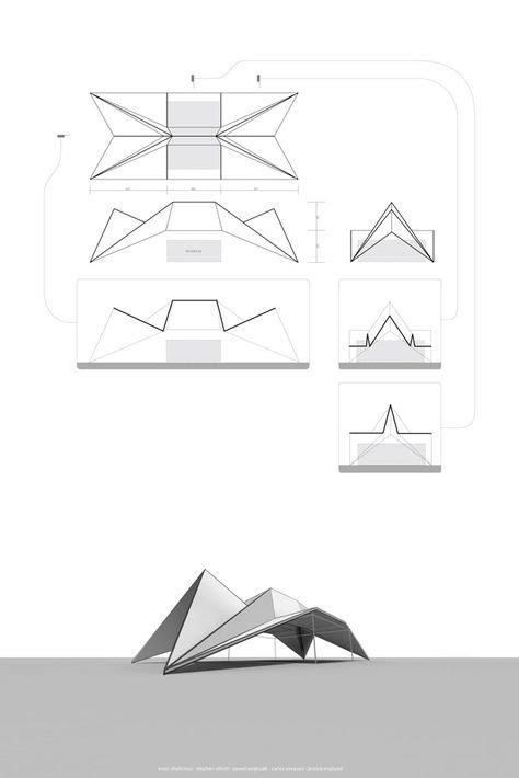 Folded Structure By Eshallx On Deviantart Architecture Pliage Folding