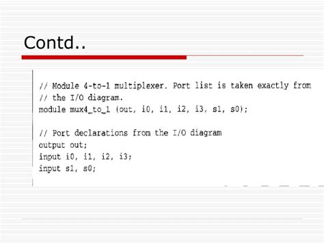Ppt Verilog Hdl Introduction Powerpoint Presentation Free Download