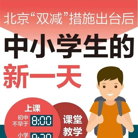 一图读懂丨“双减”政策后，娃的一天有啥新变化？作业
