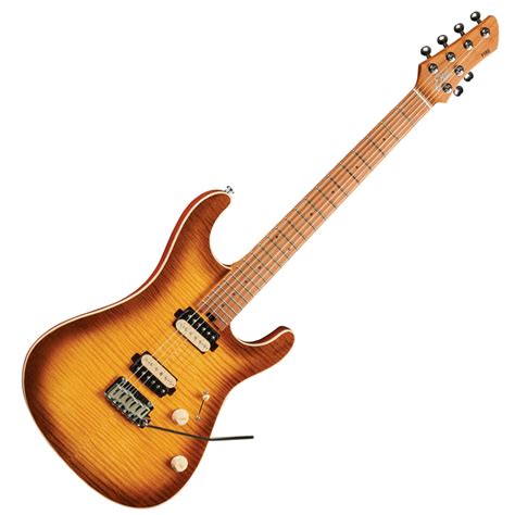 Eko Fire 400 Aurora Flamed Amber Burst Fuzz Bayonne