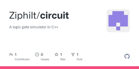 GitHub Ziphilt Circuit A Logic Gate Simulator In C