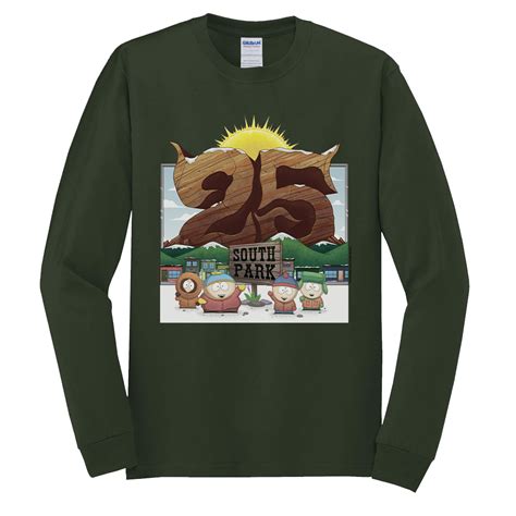 South Park Season 25 Logo Adult Long Sleeve T Shirt