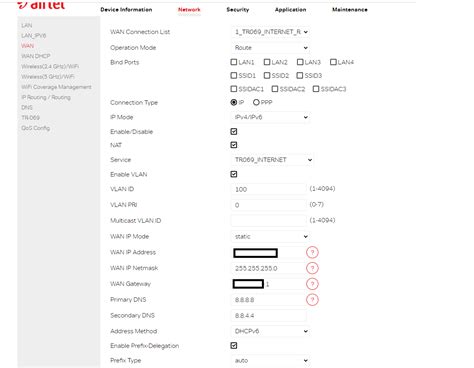 Configuring Static IP For AOT 4221SR India Broadband Forum