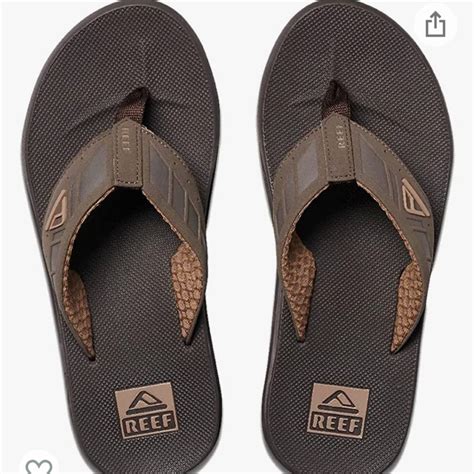 Nwt Reef Flip Flops Mens Flip Flops Leather Slippers For Men
