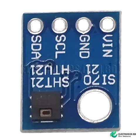 Si7021 Gy 21 Htu21 I2c Humidity Sensor Industrial High Precision Latest Price In Bangladesh Bd