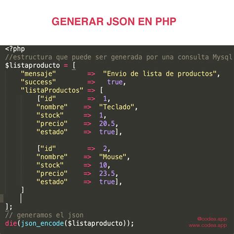 Json En Php