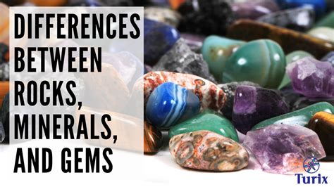 Differentiating Between Rocks Minerals And Gems Turix Crystals