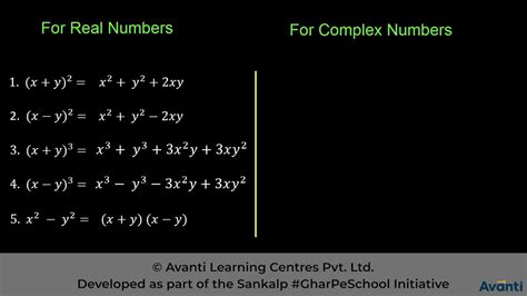 9 11m052 Cv5 Identities Of Complex Numbers Youtube