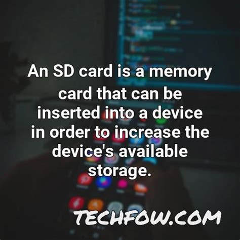 How Does Sd Card Work In Android Phone Guide TechFOW Com