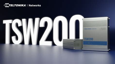 Introducing TSW Industrial Gigabit Ethernet Switch YouTube