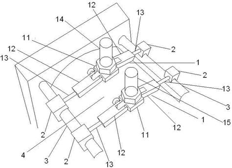 气缸专用自保持磁性开关传感器支架及活塞复位检测装置的制作方法2