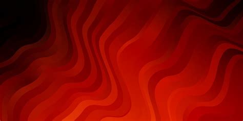 Light Orange Vector Pattern With Curved Lines 5869933 Vector Art At Vecteezy